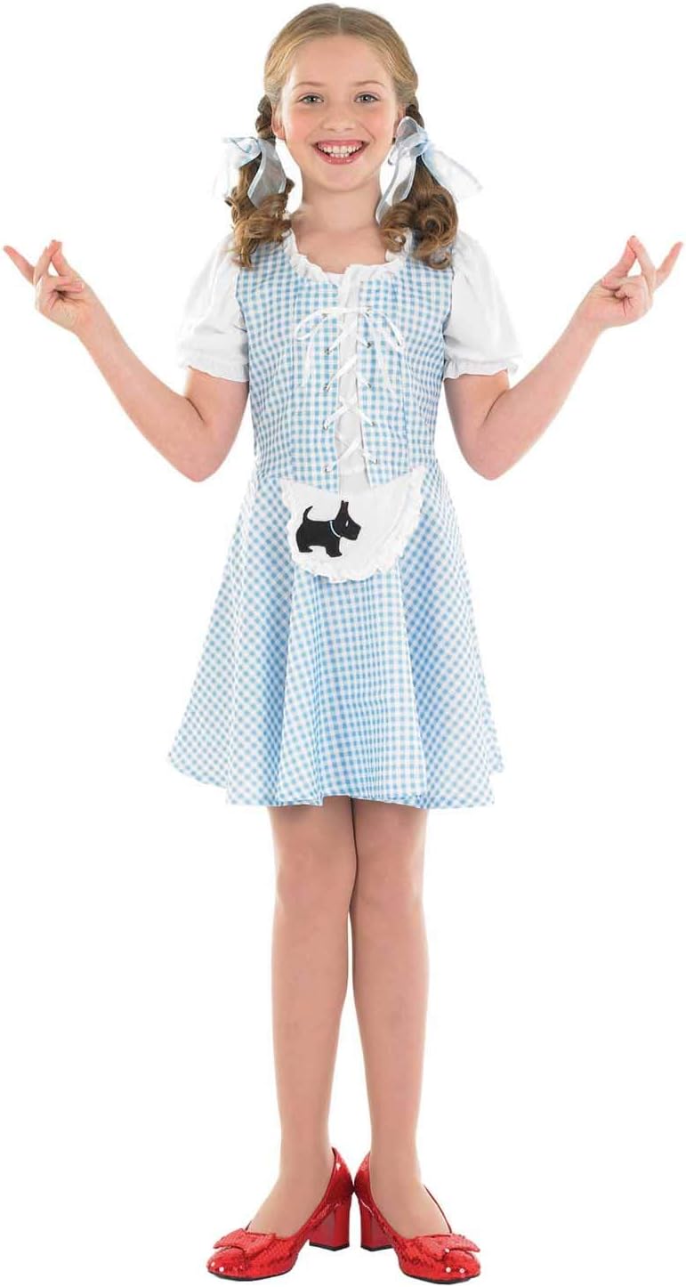 Fun Shack Kids Classic Dorothy Costume Girls Book Week Character Dress ...