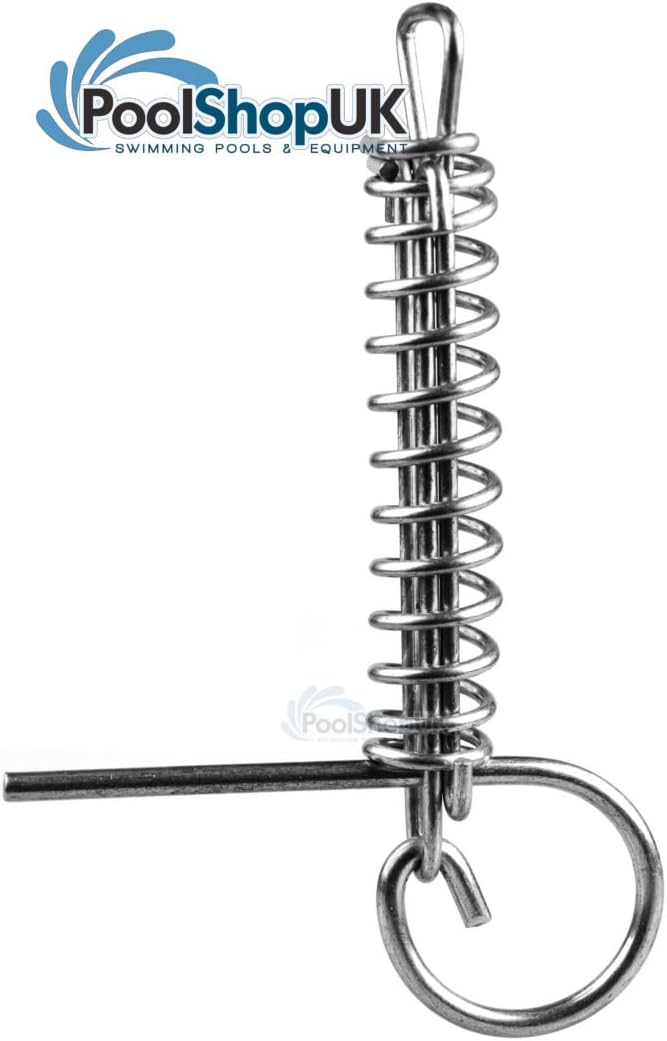 Swimming Pool Winter Debris Cover Stainless Steel Spring & P Anchor ...
