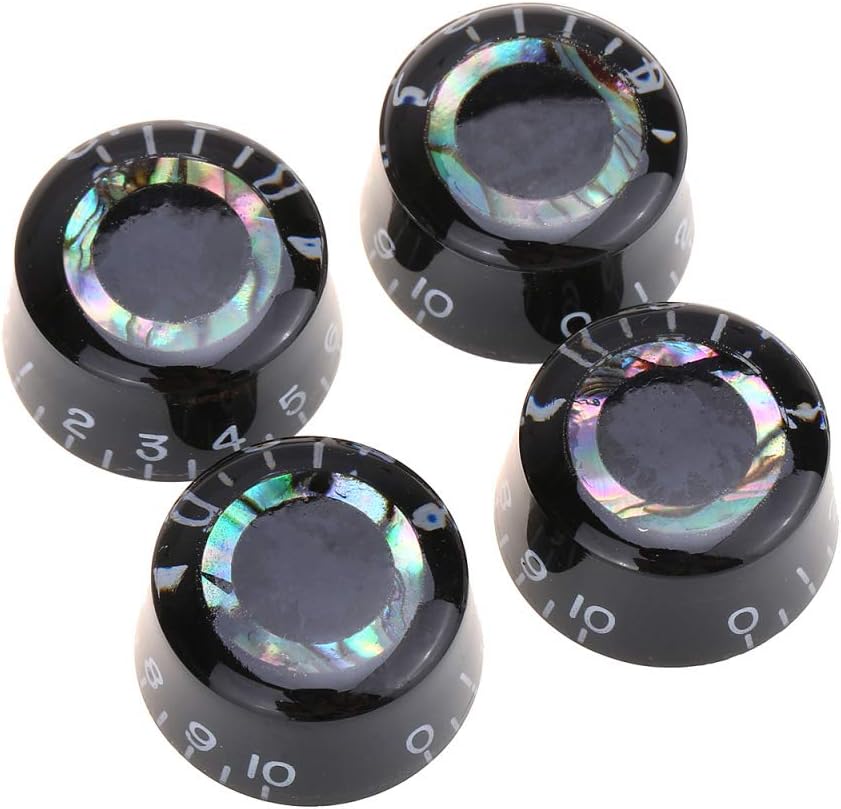 Amazon.com: Musiclily Pro B-Stock Inch Size Guitar Speed Knobs Abalone ...