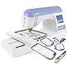 Brother Embroidery Machine, PE770, 5” x 7” Embroidery Machine with ...