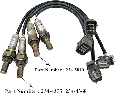 Amazon.com: Automotive-leader 4Pcs 234-5010 234-4355 234-4368 Oxygen ...