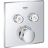 GROHE 29126000 | Grohtherm SmartControl Thermostat Concealed | Square ...