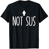 Amazon.com: Kinda Sus Arrow Gaming Meme Matching Halloween Costume ...