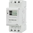 Baomain THC15A DC/AC 12V Digital LCD Power Programmable Timer Switch Relay 16A Amp - Amazon.com