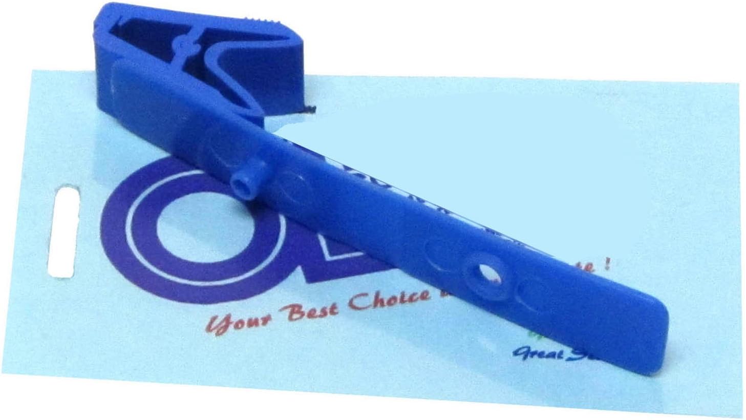 Amazon.com : Brady Blue All Plastic ID Badge Delrin Strap Clips Qty 100 ...