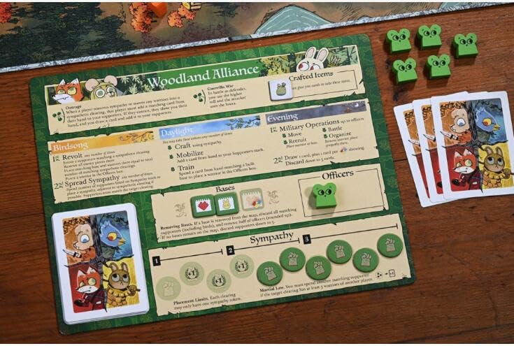 Root Game for Leder Base Version Board Family Game of Woodland Might ...