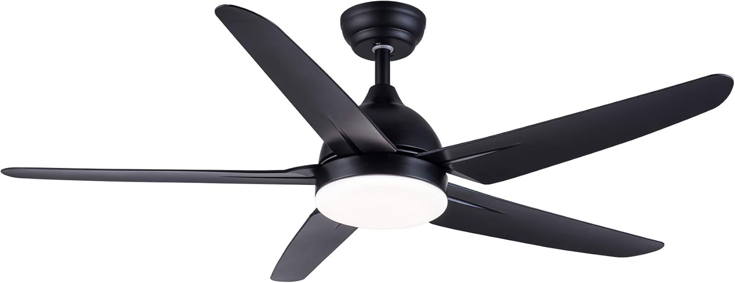 CJOY Ceiling Fan With Lamp, Ceiling Fan With Light and Remote Control ...