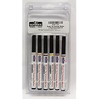 Mohawk Finishing Products Brush Tip Marker 6 pack Assortment Wood ...