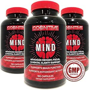 Amazon.com: Cognitive Mind - Top Advanced Memory Supplement ...