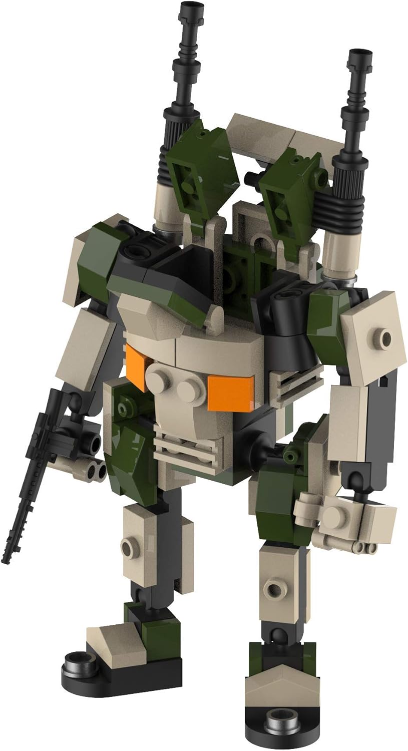 MyBuild Mecha Frame Mech Building Kit Blocks (Kit Blocks Toy M247 4002 ...
