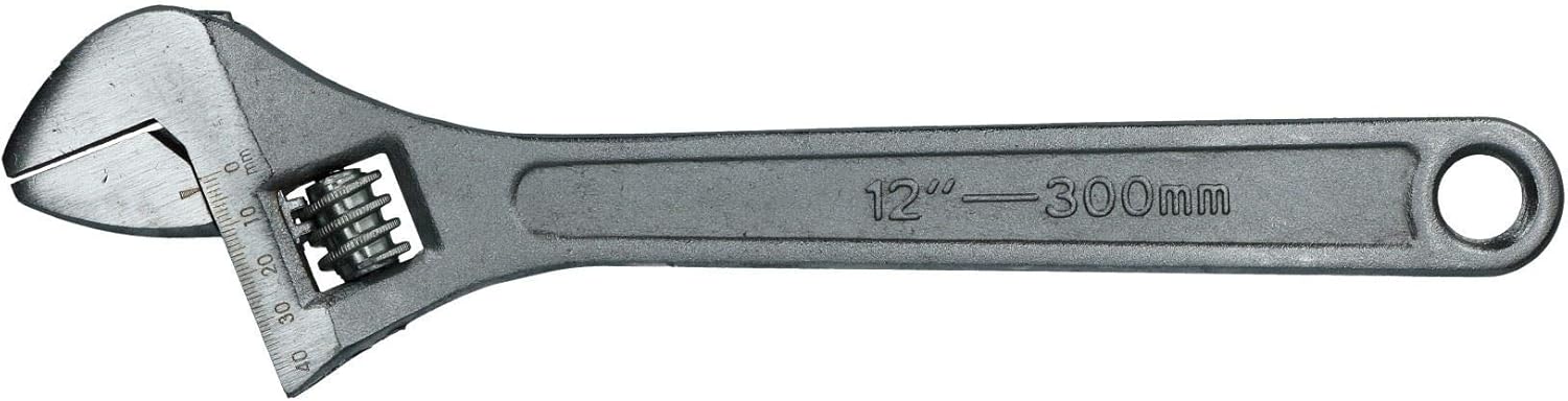 12" / 300mm Standard Adjustable Spanner Monkey Wrench Plumbers 0-40mm ...