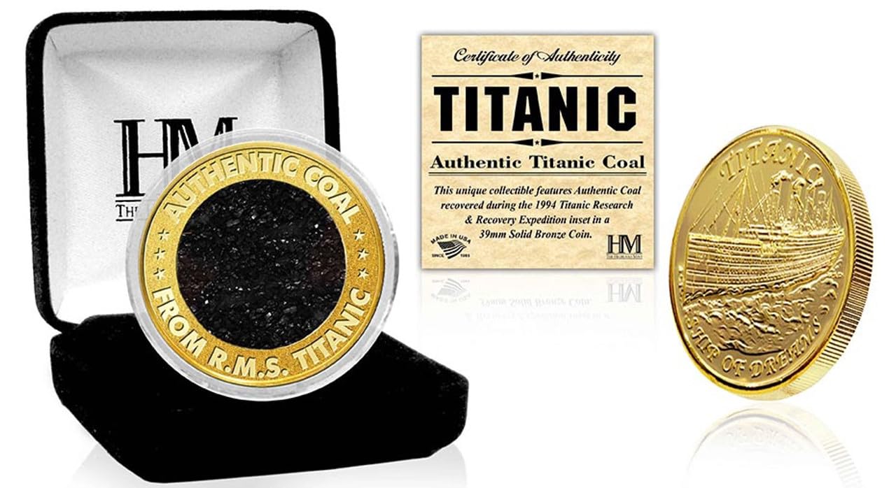 Mua Titanic Coin (Authentic Coal from The Wreck of The RMS Titanic ...