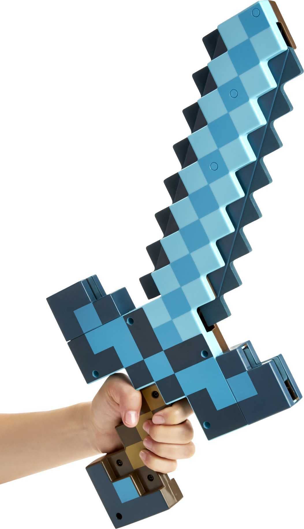 Mattel Minecraft Toys, Sword And Pickaxe, Minecraft Game Transforming ...