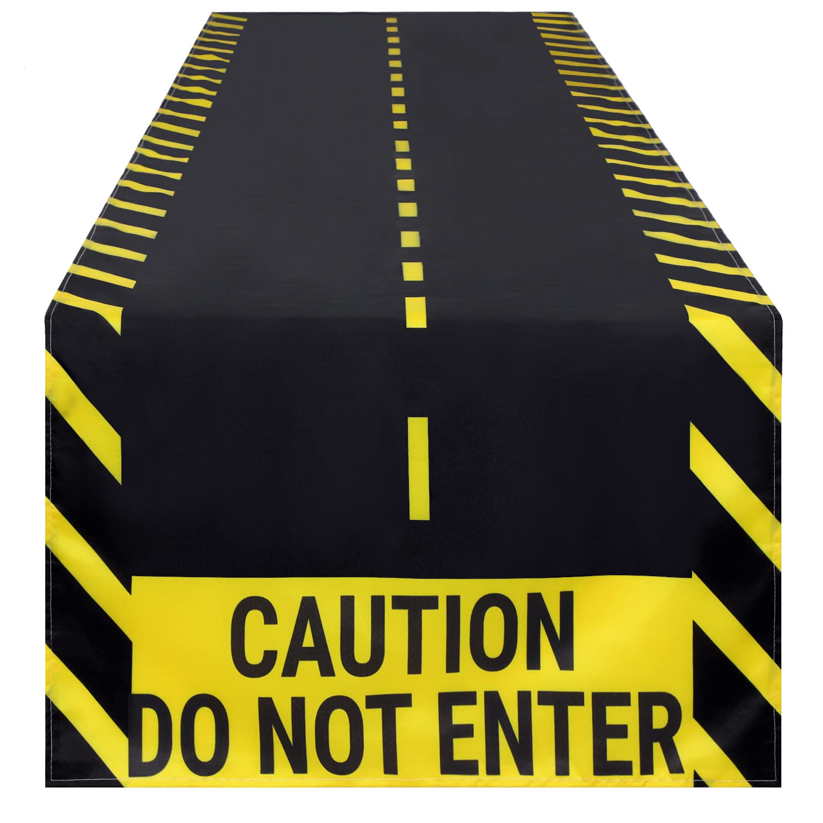 Tudomro Construction Table Runner Racetrack Floor Ground Table Runner ...