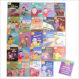 Oxford Reading Tree Read With Biff Chip Kipper Collection 25 Books Set ...