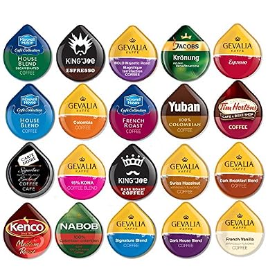 20 TASSIMO T-Disc Coffee & Espresso Sampler Pack Nepal | Ubuy