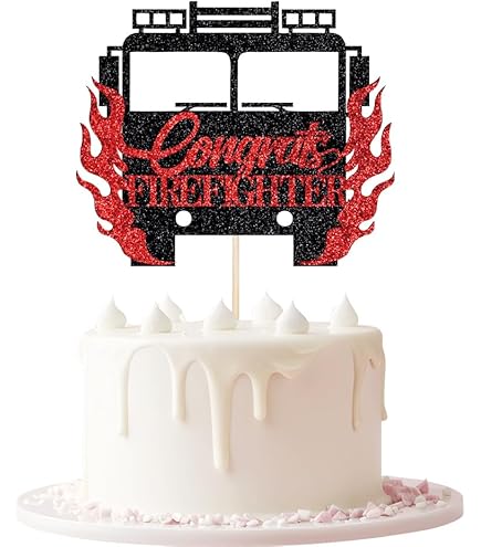 Fireman And Emt Cake Topper