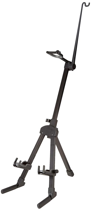 K&M Violin Stand - black: Amazon.co.uk: Musical Instruments