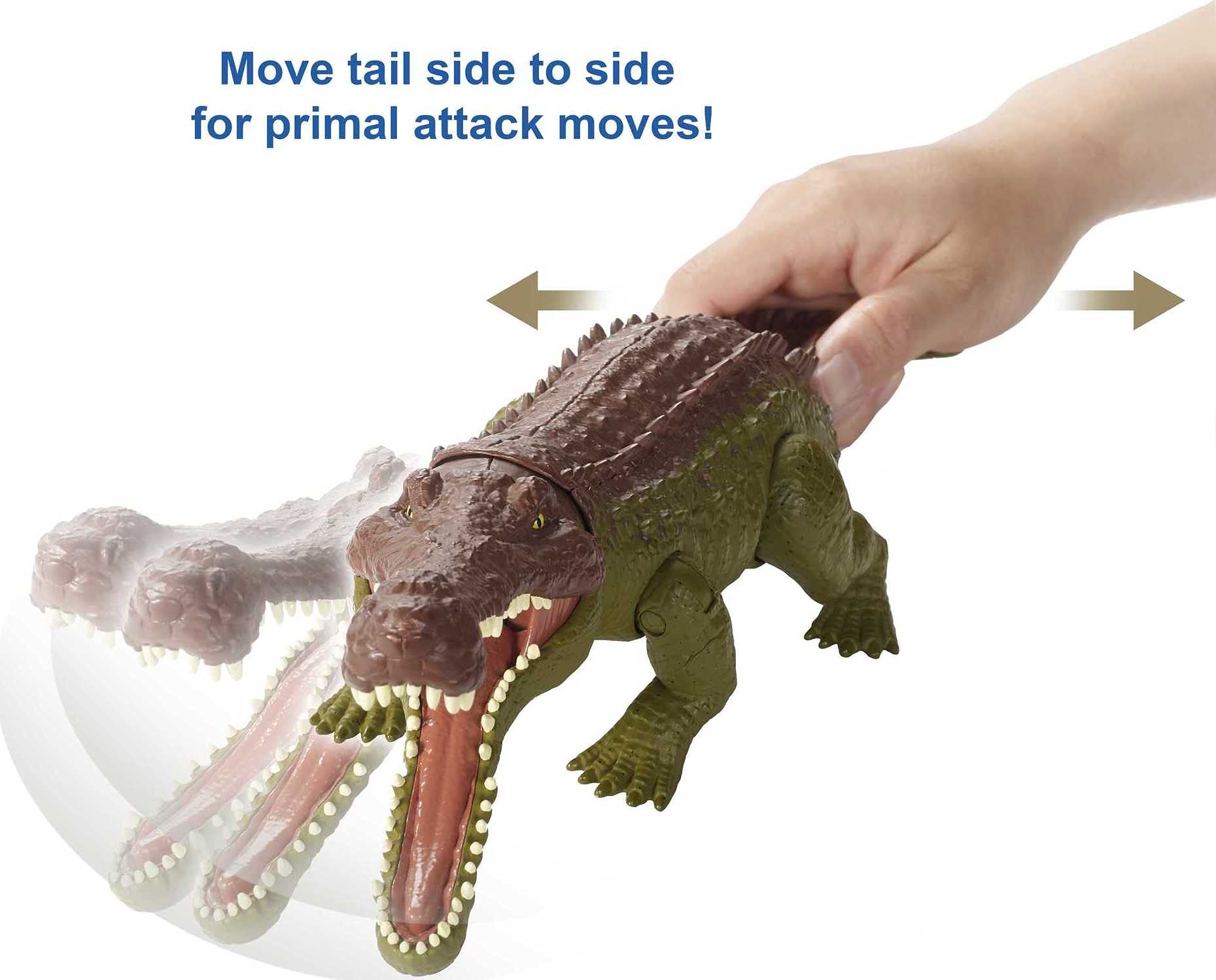 Mua Mattel Jurassic World Massive Biters Sarcosuchus Dinosaur Action ...