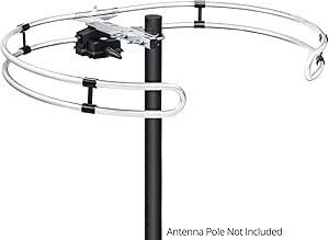 Amazon.com: ViewTV VT-FM20 Outdoor Omnidirectional DAB/FM Antenna - 80 ...