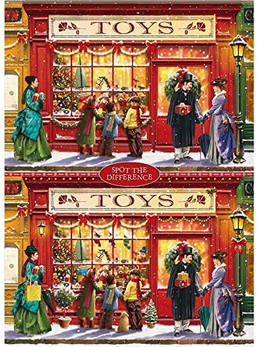 Otter House Christmas Spot The Difference No 2 1000 Piece Jigsaw otter-house-christmas-spot-the-difference-no-2-1000-piece-jigsaw