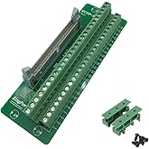 Amazon.com: Sysly IDC40 2x20 Pins Male Header Breakout Board Terminal Block Connector with ...