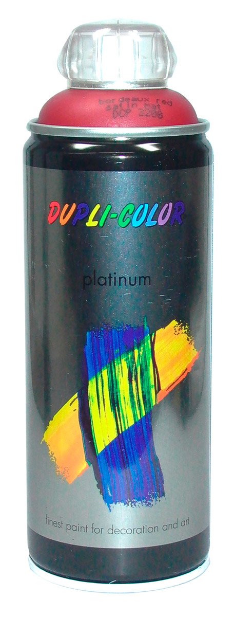 Dupli Color 720154 Platinum Spray Paint, 400 ml, Purple/Red Silk Matte ...