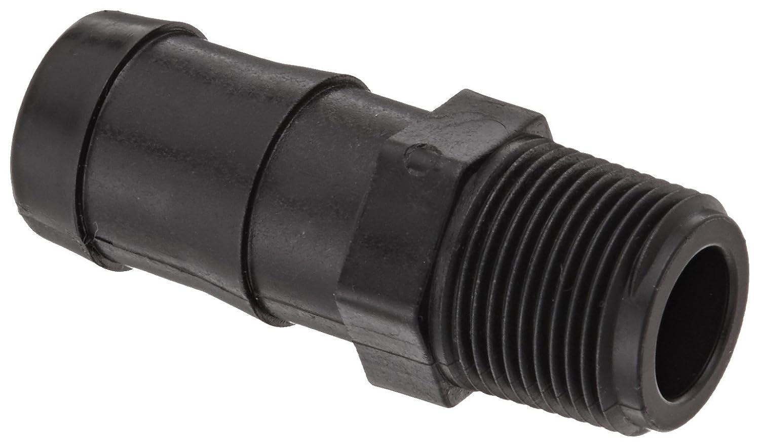 Banjo HB075 100 Polypropylene Hose Fitting Adapter 3 4 NPT Male X 1