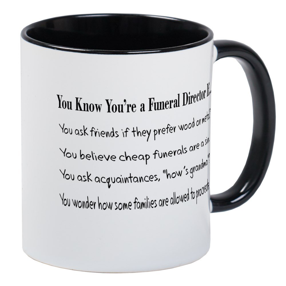Amazon.com: CafePress Funeral Director/Mortician Mug Unique Coffee Mug ...