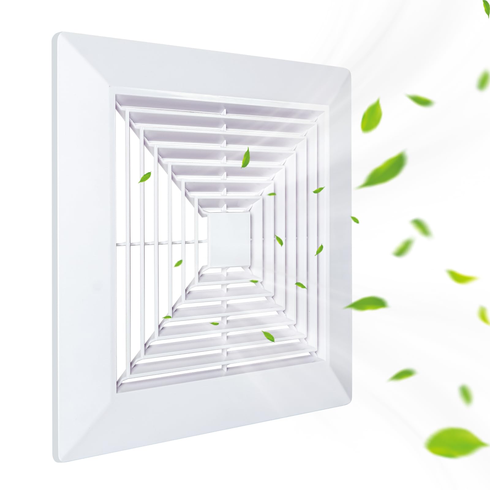Flowild 12x12 Bathroom Exhaust Fan Cover with Springs - Replacement ...