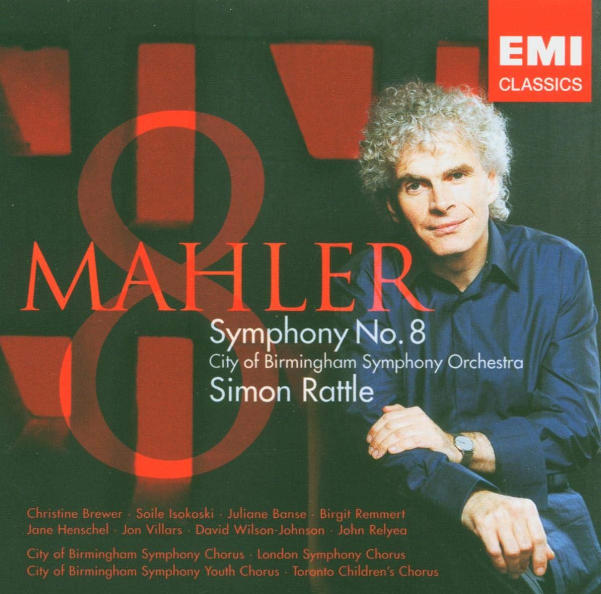 Mahler : Symphonie n° 8 "Des Mille": Gustav Mahler, Simon Rattle, John ...