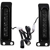 Amazon.com: VEISUTOR Rear Fender Light Saddlebag Side Light for Ultra FLTRU 14-22, Auxiliary LED ...
