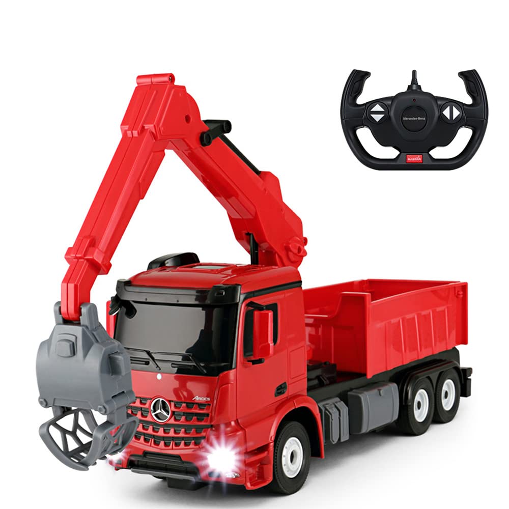 Mua RASTAR RC Logging Truck Toys 1:24 Scale Mercedes-Benz Arocs Remote ...