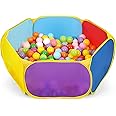 Amazon.com: Eocolz Kids Ball Pit Large Pop Up Childrens Ball Pits Tent ...