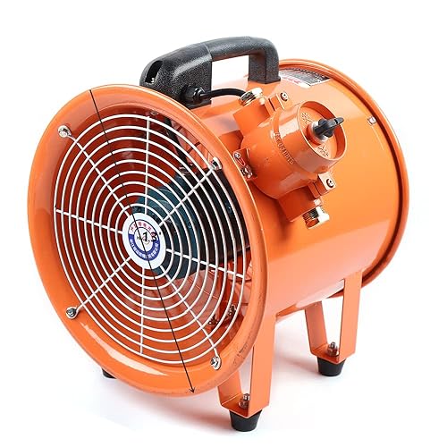 LIANDU-US Explosion Proof Fan 12'' Utility Blower Fan 370W 2650 CFM ...