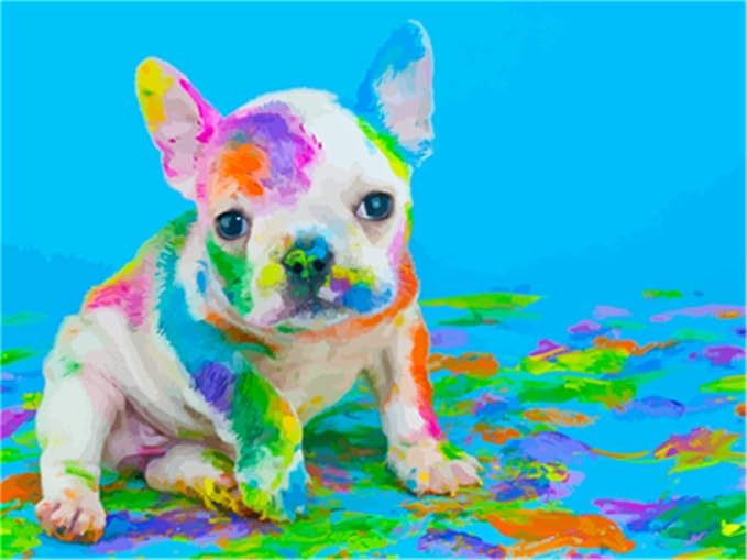 YEESAM - Pintura artística por números para adultos y niños, diseño de ...