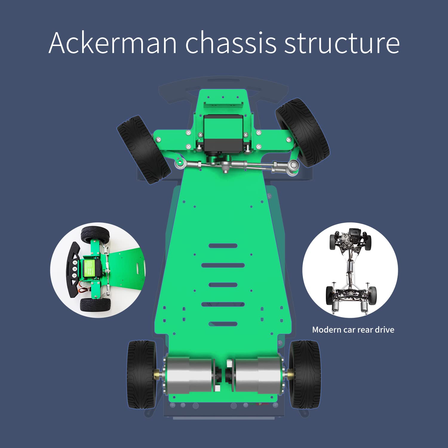 Mua Yahboom DIY Smart Robot Chassis Ackerman Chassis for Arduino ...