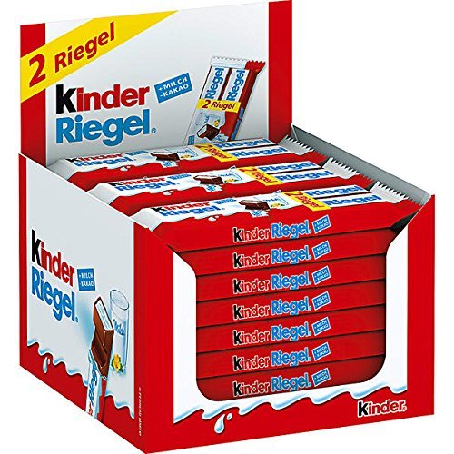 Ferrero Kinder Schoko Riegel 2er 24x2/21g: Amazon.de: Lebensmittel ...