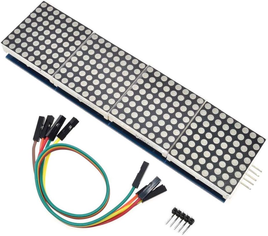 YOUMILE MAX7219 Dot led matrix MCU 8×32 control LED Display module ...