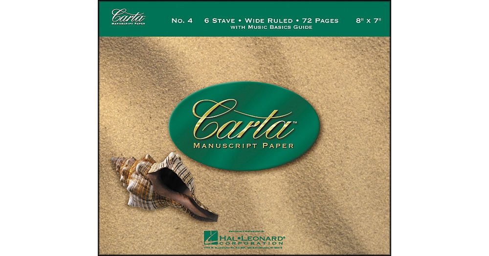Mua Carta Manuscript Paper No. 4 - Children's Carta Manuscript Paper No ...