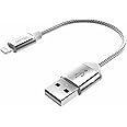 Amazon.com: pengo Short Lightning Cable, USB Cable with Lightning ...