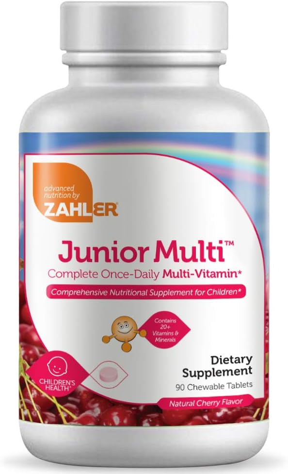 Junior Multivitamin and Mineral Supplement – for Kids, Delicious Best ...