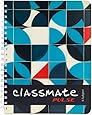 Classmate Pulse 6 Subject Notebook - Unruled, 300 Pages, Spiral Binding ...