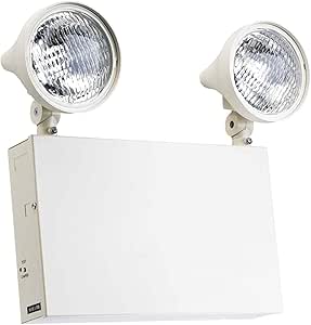 Sure-Lites XR12206 12-Volt Commercial Steel Emergency Light with 9-Watt ...