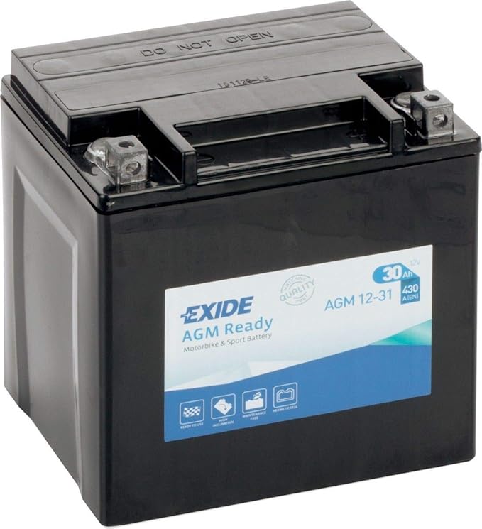 EXIDE AGM 12-31 Y60N30LA (53030) 12V 30AH 430A(EN) HIGH POWER ...