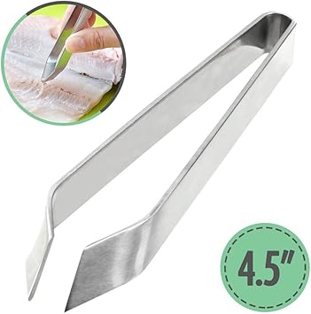 Fish Bone Tweezers – Non-Slip Precision Tweezers for Debone Salmon Bass ...