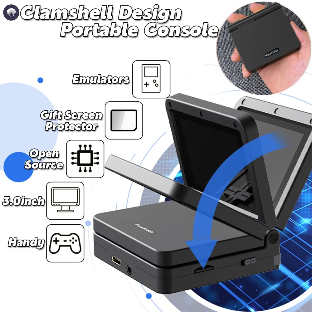 Mua V90 Handheld Game Console 3 inch Retro Clamshell Games Consoles ...