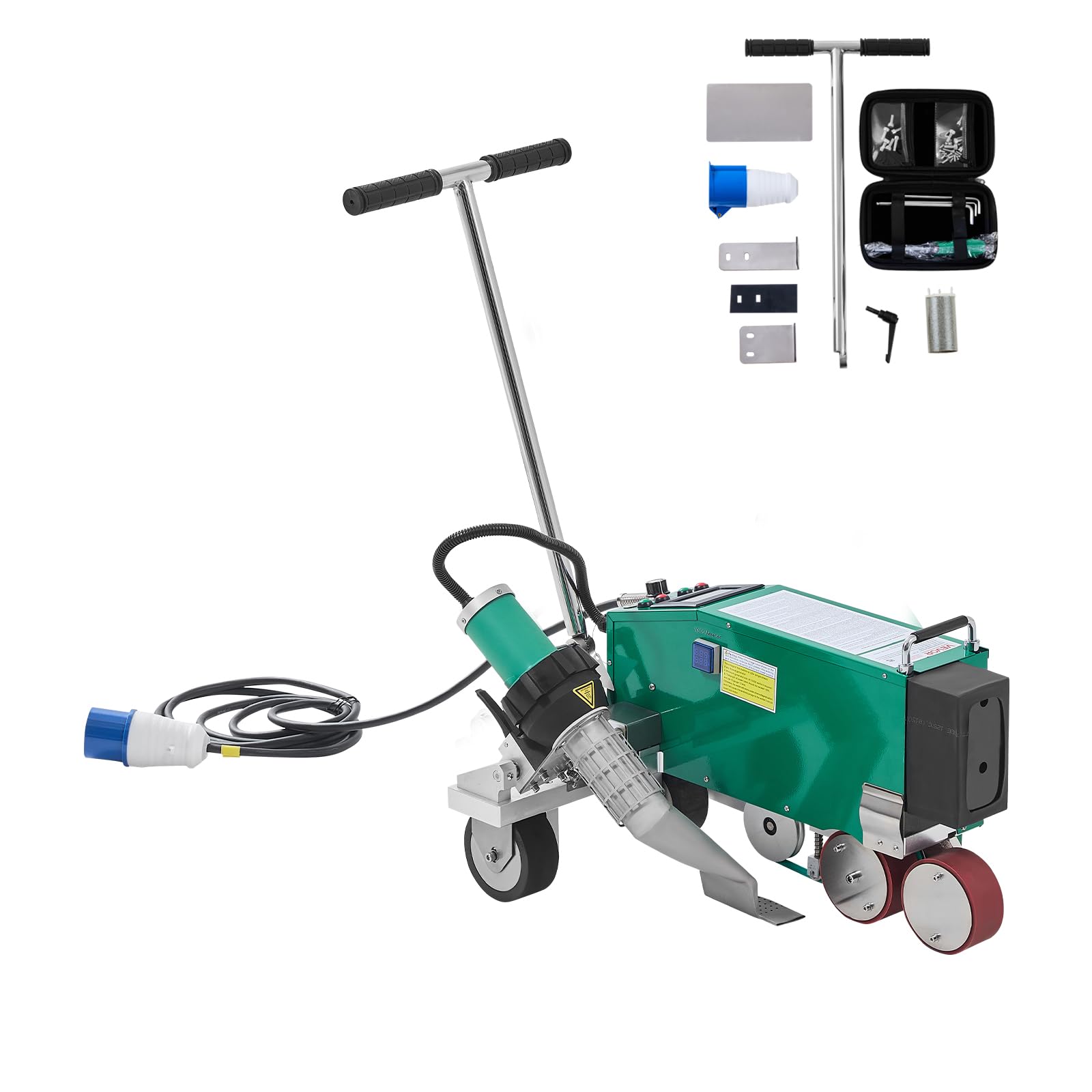 VEVOR Roofing Hot Air Welder, 4200W 220V High Power Plastic PVC TPO CPE ...