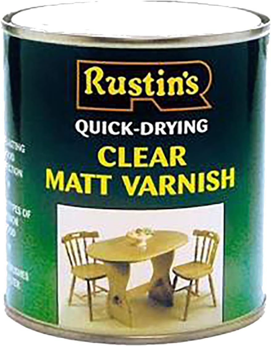 Rustins Quick Dry Varnish Matt Clear 1l. – BigaMart