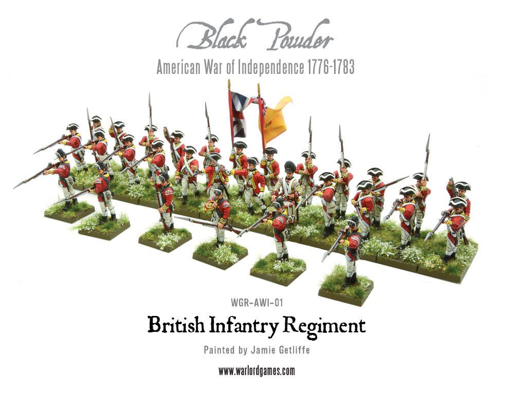 Mua Warlord Black Powder Revolutionary British Infantry Regiment 1:56 ...